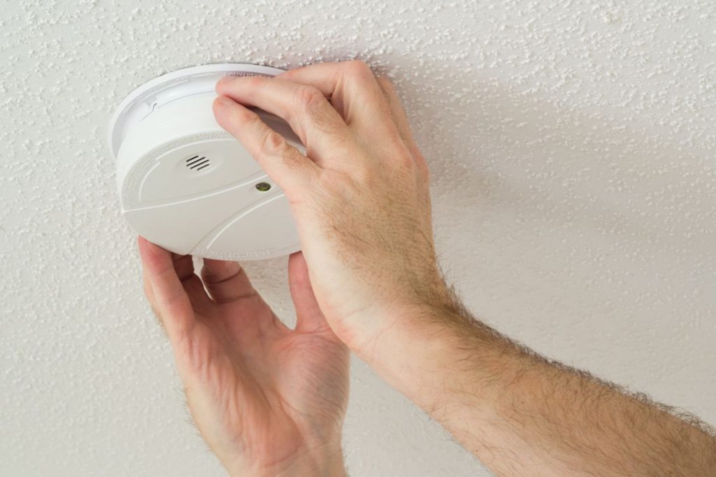 Where To Install A Smoke Detector Near Ceiling Fans?